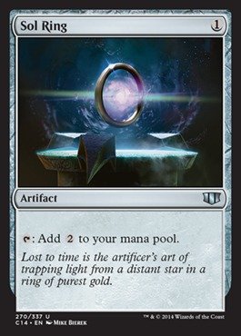 Magic The Gathering - Sol Ring - Commander 2014