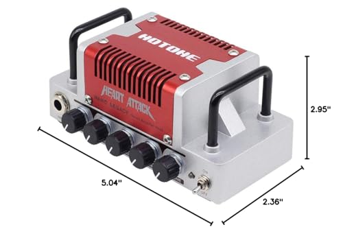 Hotone Heart Attack Mini Guitar Amplifier Head, 5 Watt