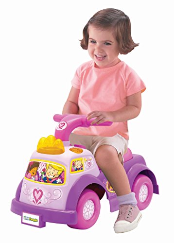 Fisher-Price Ride on for Girls Kids Little Princess Ride-On