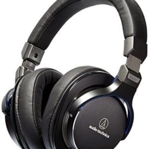 Audio-Technica ATH-MSR7BK SonicPro Over-Ear High-Resolution Audio Headphones, Black