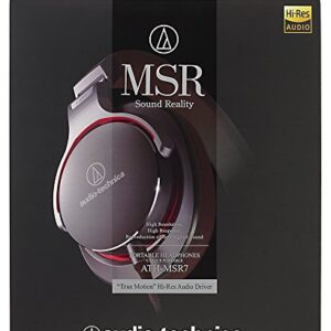 Audio-Technica ATH-MSR7 GM (Gun-Metal Grey) High Resolution Audio Over-Ear Headphone (Japan Import)