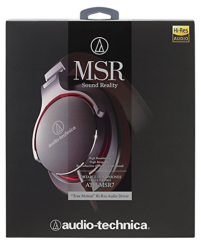 Audio-Technica ATH-MSR7 GM (Gun-Metal Grey) High Resolution Audio Over-Ear Headphone (Japan Import)