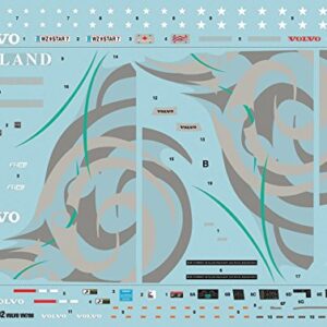 Italeri 3892S Volvo Vn 780 - Super Decals Sheet! -1: 24 Scale - Model Kit