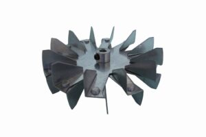 3-20-502221 - harman fireplace fan blade, 5" double paddle, fits the following stoves p38, p61,p68, p43, xxv and more.