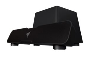 razer leviathan: dolby 5.1 suround sound - bluetooth aptx technology - dedicated powerful subwoofer for deep immersive bass - pc gaming and music sound bar