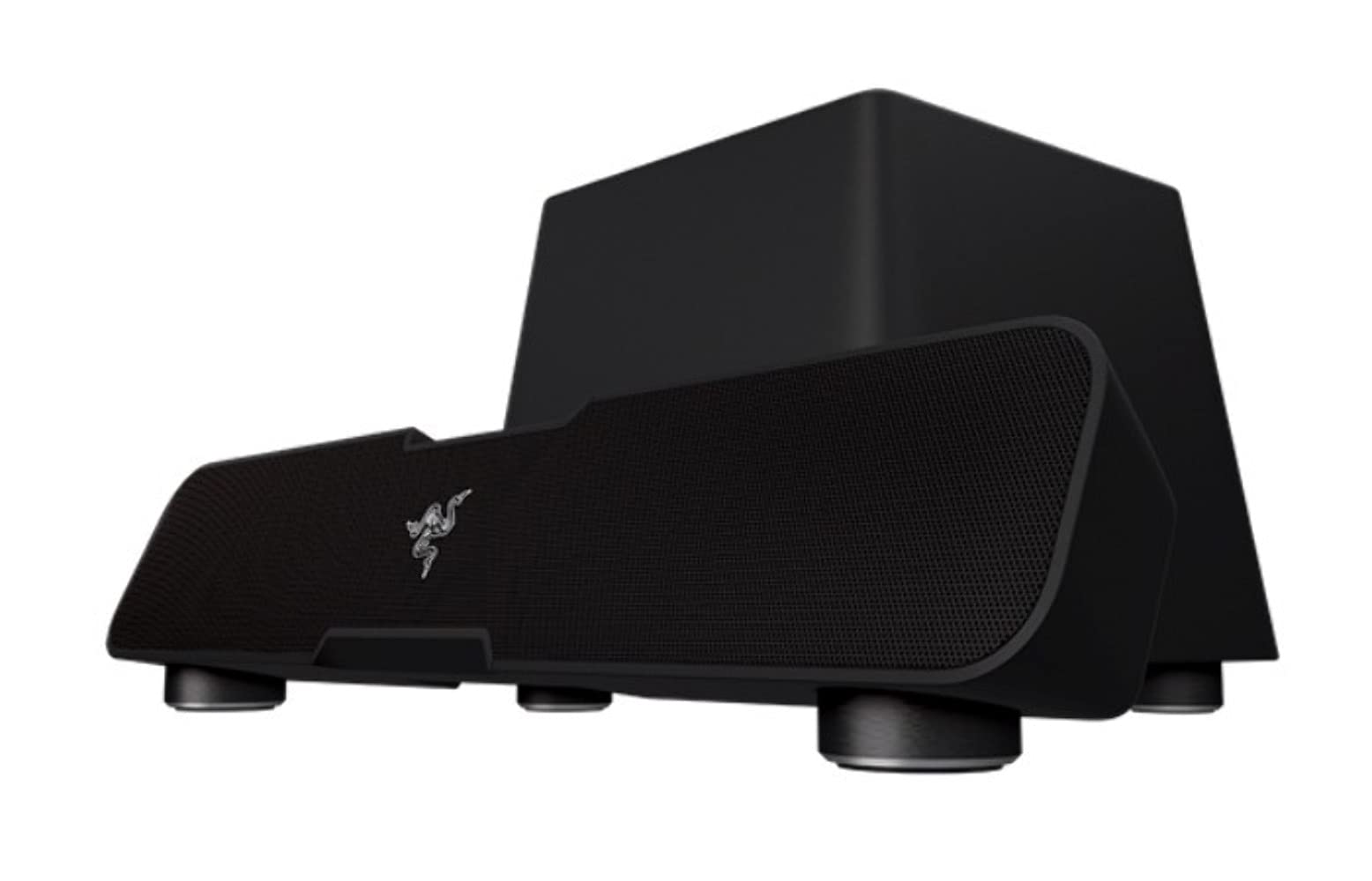 Razer Leviathan: Dolby 5.1 Suround Sound - Bluetooth aptX Technology - Dedicated Powerful Subwoofer for Deep Immersive Bass - PC Gaming and Music Sound Bar