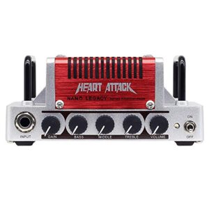 hotone heart attack mini guitar amplifier head, 5 watt