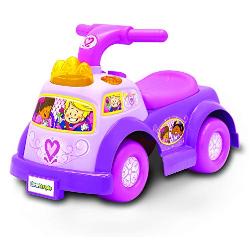 Fisher-Price Ride on for Girls Kids Little Princess Ride-On