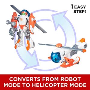 Transformers Playskool Heroes Rescue Bots Blades The Copter-Bot, 4.5-Inch Action Figure, Kids Converting Robot Toy, Christmas Stocking Stuffers, Ages 3+ (Amazon Exclusive)