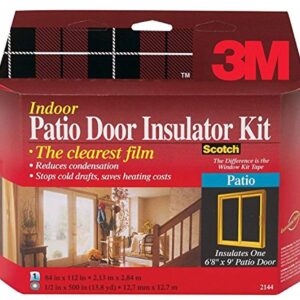 3M 2144W-6 Interior Patio Door Insulator Kit