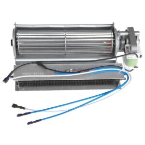 hongso fireplace fan blower and heating element for heat surge electric fireplace