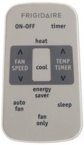 genuine frigidaire 5304477003 air conditioner remote control , white