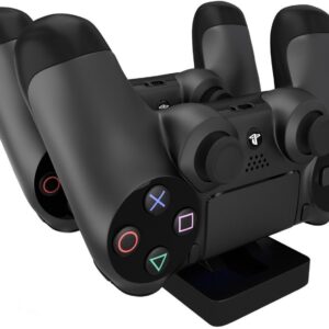 PS4 Controller Charger, Megadream Dual Charging Station Dock, Fast Charge for Sony PlayStation 4 / PS4 Slim/PS 4 Pro