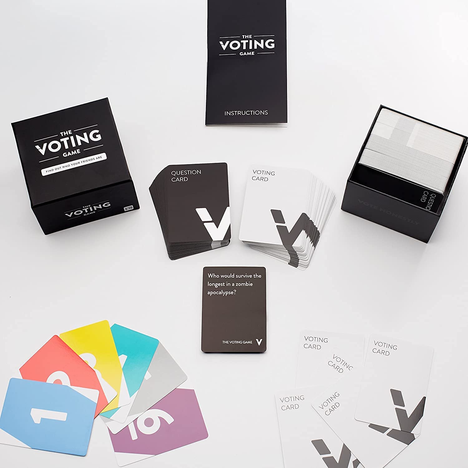 The Voting Game - The Hilarious Adult Party Card Game About Finding Out Who Your Friends are - Perfect for College Students, Fun Parties and Board Games Night with Your Friends