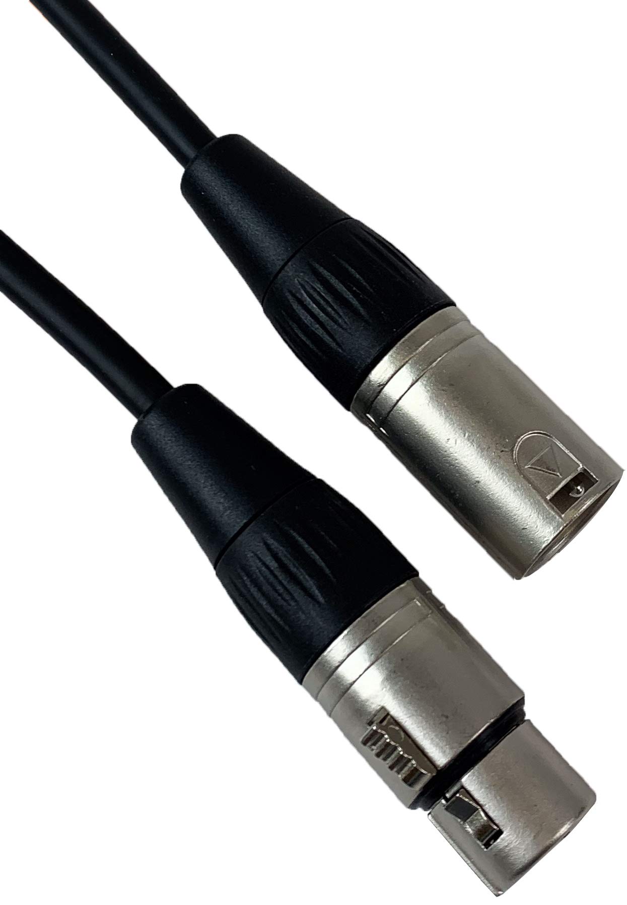 Gearlux XLR Microphone Cable, Fully Balanced, Male to Female, 25 Feet - 6 Pack