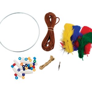 Realeather Crafts Dreamcatcher Kit, 5-Inch, Natural