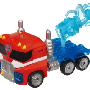 Transformers Rescue Bots Energize Optimus Prime, 7-Inch Action Figure, Kids Converting Robot Toy, Christmas Stocking Stuffers, Ages 3+ (Amazon Exclusive)