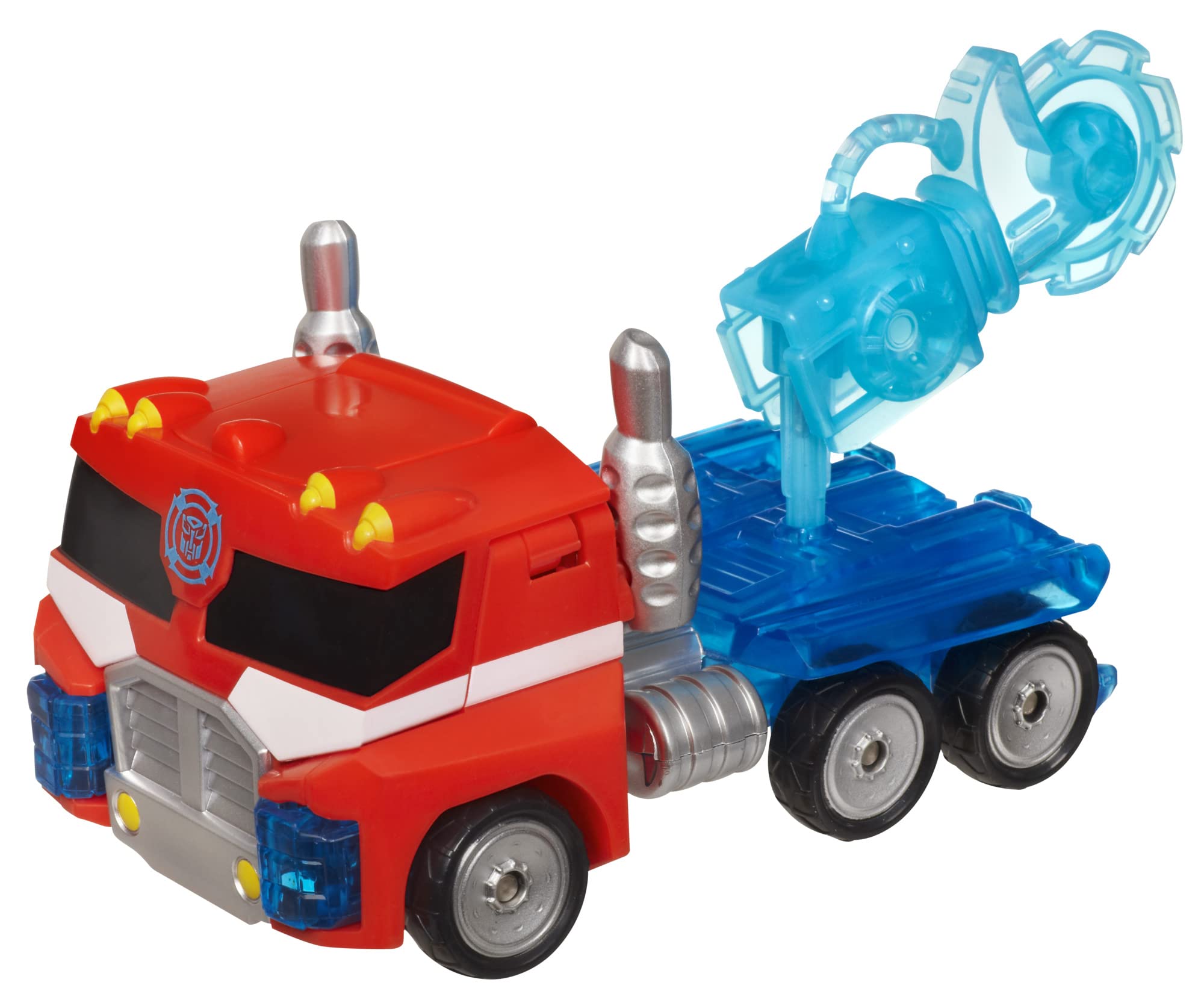 Transformers Rescue Bots Energize Optimus Prime, 7-Inch Action Figure, Kids Converting Robot Toy, Christmas Stocking Stuffers, Ages 3+ (Amazon Exclusive)