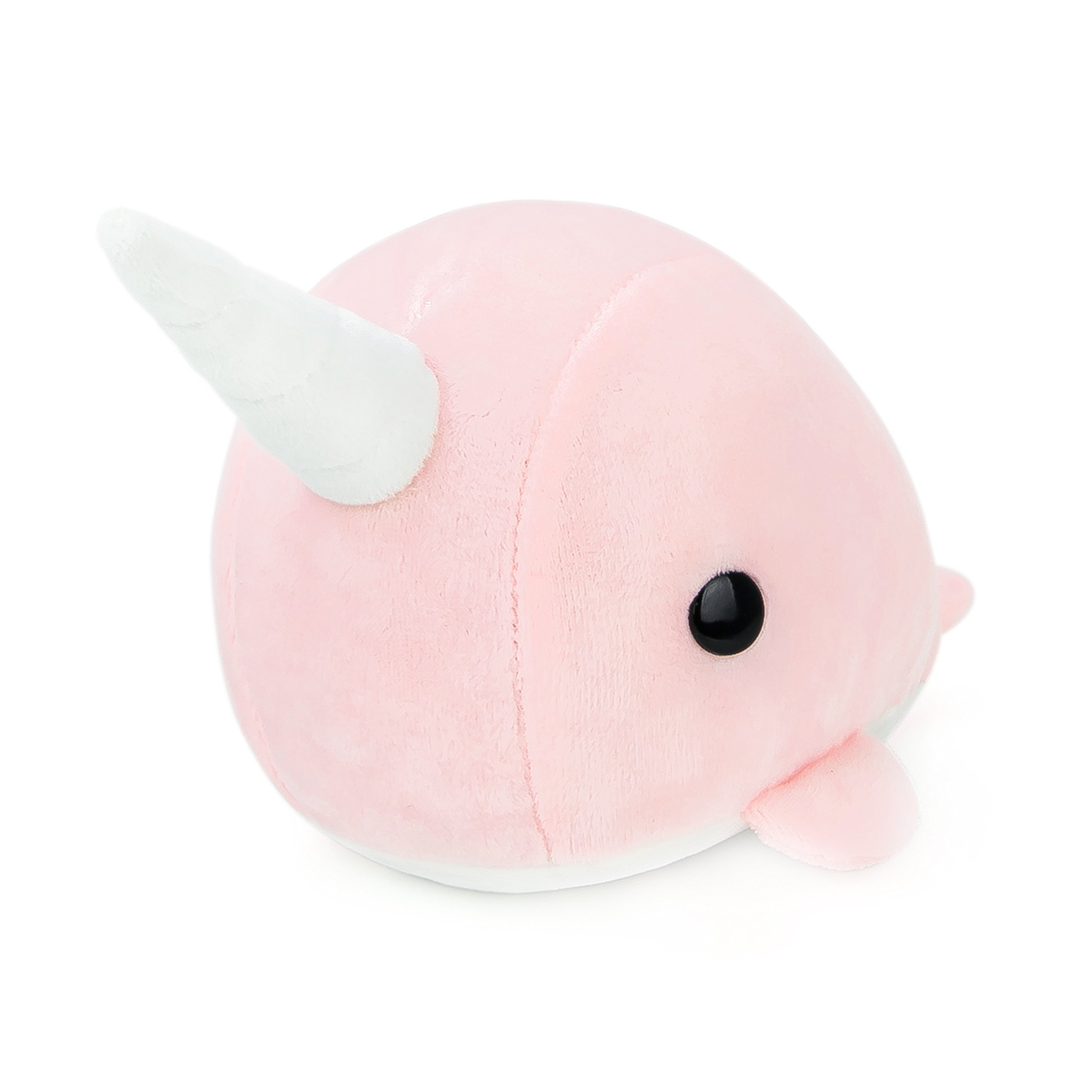 Bellzi Pink Narwhal Stuffed Animal Plushie - Soft Kawaii Plush Toy - Cute Plushies for All Ages - Narwhali