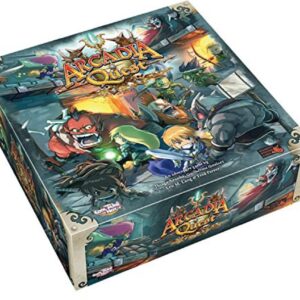 Arcadia Quest Board Game (Core Game) | Campaign-Based Strategy Game | Fantasy Adventure Game with Miniatures for Adults and Teens | Ages 14+ | 2-4 Players | Average Playtime 60 Minutes | Made by CMON