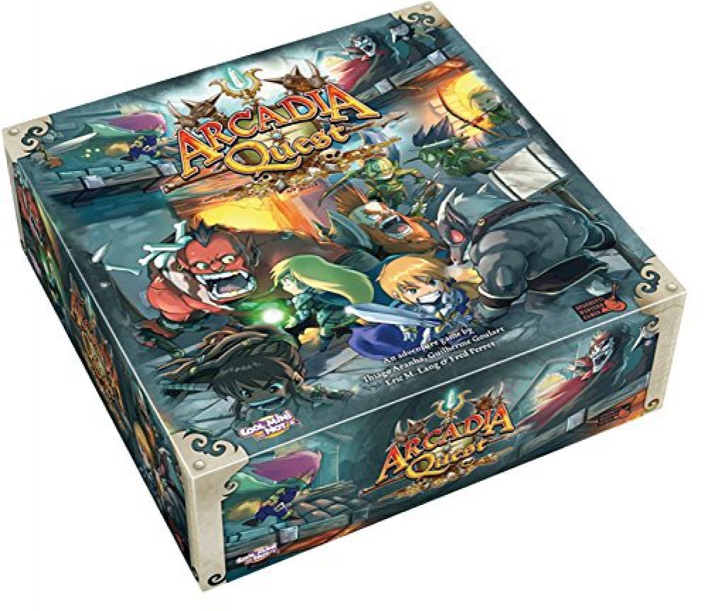 Arcadia Quest Board Game (Core Game) | Campaign-Based Strategy Game | Fantasy Adventure Game with Miniatures for Adults and Teens | Ages 14+ | 2-4 Players | Average Playtime 60 Minutes | Made by CMON