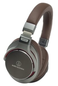 audio-technica ath-msr7 gm (gun-metal grey) high resolution audio over-ear headphone (japan import)