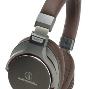 Audio-Technica ATH-MSR7 GM (Gun-Metal Grey) High Resolution Audio Over-Ear Headphone (Japan Import)