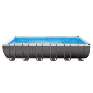 intex 24ft x 12ft x 52in ultra frame pool set