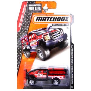 matchbox mbx heroic rescue superlift ford f-350 super duty 85/120