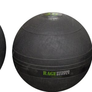 RAGE Fitness Slam Ball, Ideal for Cross Training, Core Exercises, Plyometric and Cardio Workouts , Black, 20 lb