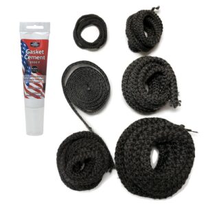 midwest hearth gk99 dutchwest sequoia stove gasket kit for vermont castings (made in usa)