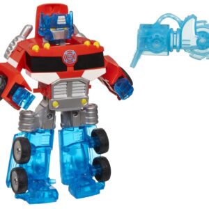 Transformers Rescue Bots Energize Optimus Prime, 7-Inch Action Figure, Kids Converting Robot Toy, Christmas Stocking Stuffers, Ages 3+ (Amazon Exclusive)