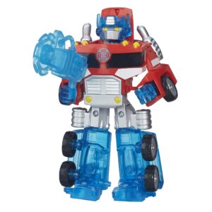 Transformers Rescue Bots Energize Optimus Prime, 7-Inch Action Figure, Kids Converting Robot Toy, Christmas Stocking Stuffers, Ages 3+ (Amazon Exclusive)