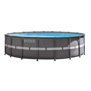 intex 18ft x 52in ultra frame pool set with sand filter pump