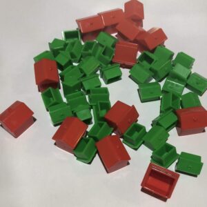 Monopoly Hotel and House Refill Replacement Pack with Dice