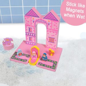 BathBlocks Floating Castle Bath Toy Princess Bath Toys