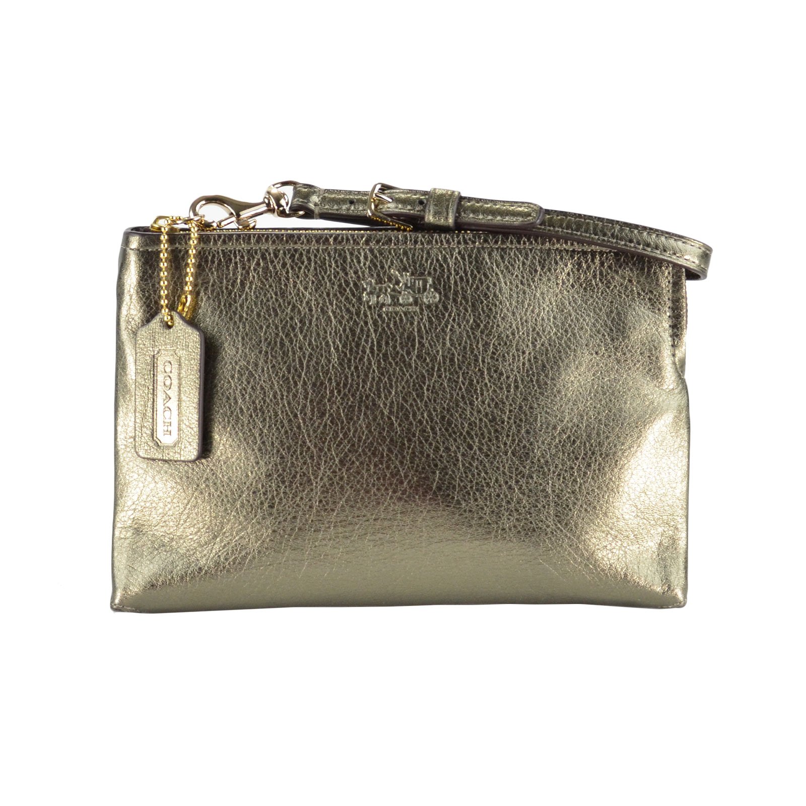 Bleecker Metallic Pouch Wristlet 52114