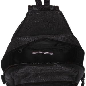 le coq sportif(ルコックスポルティフ) Crale Body Bag Large, Black (Black 19-3911tcx)