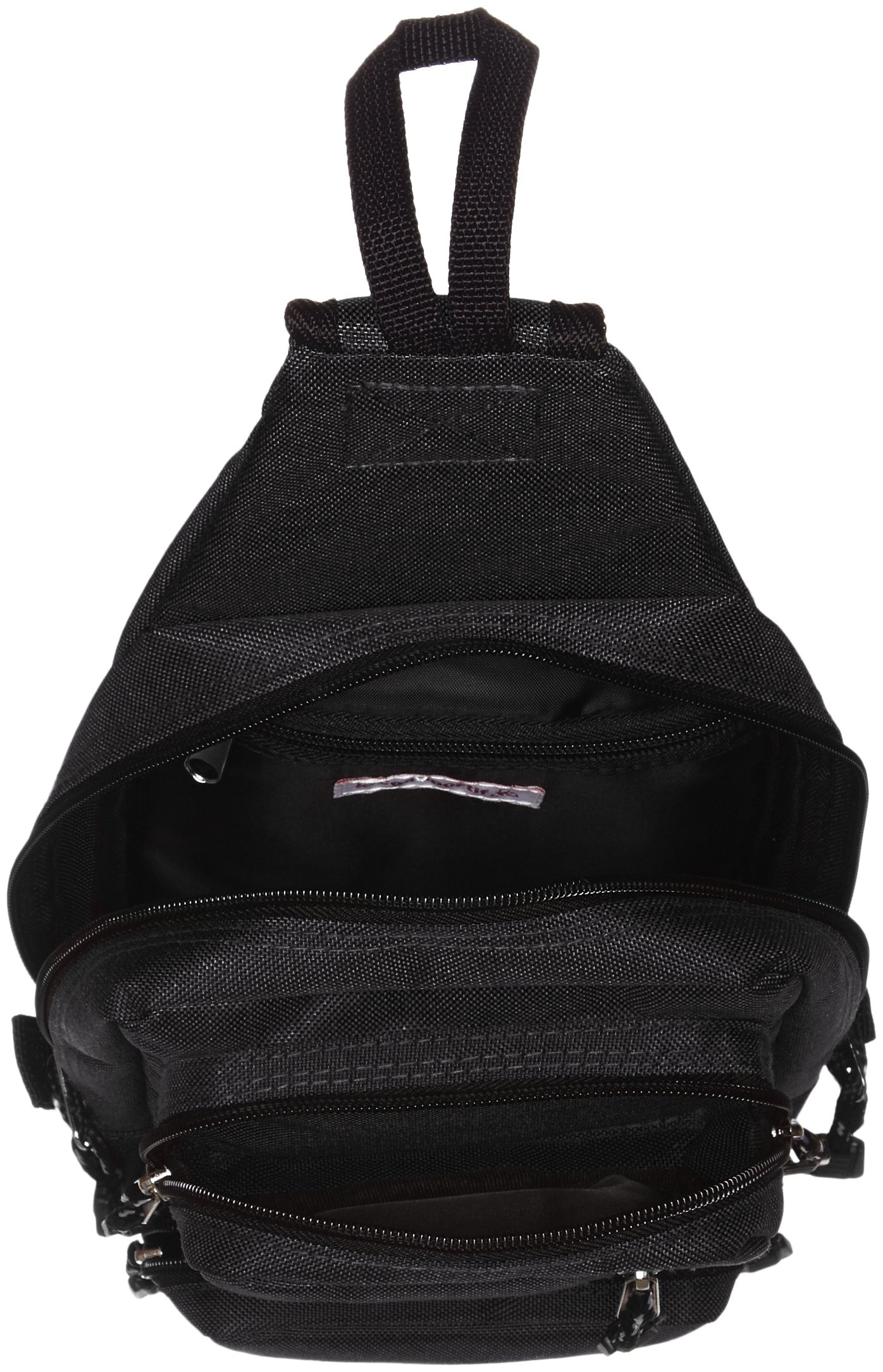 le coq sportif(ルコックスポルティフ) Crale Body Bag Large, Black (Black 19-3911tcx)