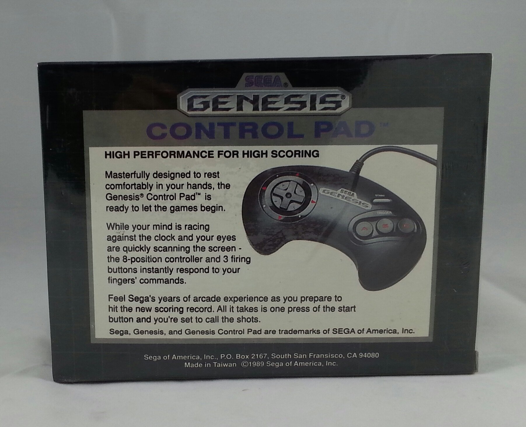 Sega Genesis Control Pad Controller Three Bottoms