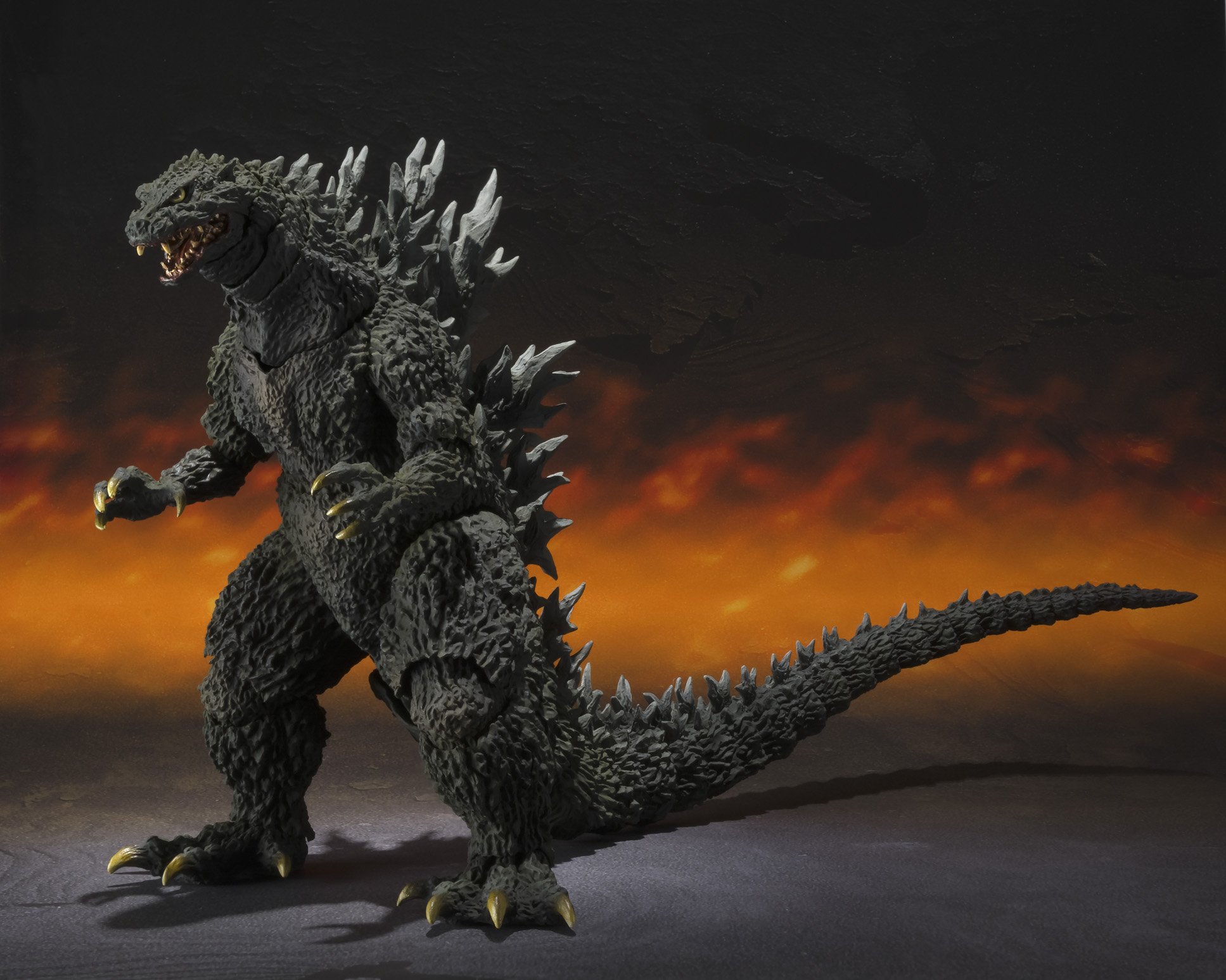 TAMASHII NATIONS Bandai MonsterArts Godzilla 2000 Millennium Special Color Version S.H. Figuarts Action Figure