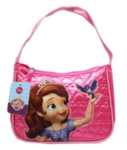 disney junior sofia the first pink colored miniature purse