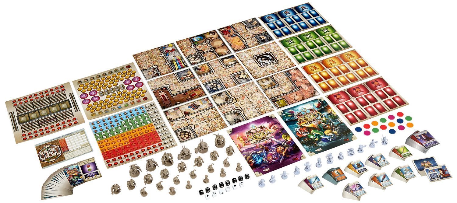 Arcadia Quest Board Game (Core Game) | Campaign-Based Strategy Game | Fantasy Adventure Game with Miniatures for Adults and Teens | Ages 14+ | 2-4 Players | Average Playtime 60 Minutes | Made by CMON