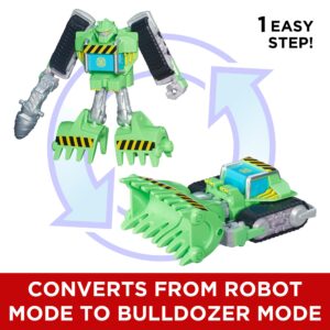 Transformers Playskool Heroes Rescue Bots Energize Boulder The Construction-Bot Converting Toy Robot Action Figure, Toys for Kids Ages 3 and Up (Amazon Exclusive)