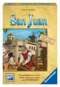 ravensburger 81206 san juan game for ages 5 & up - resource management strategy board game for the whole family