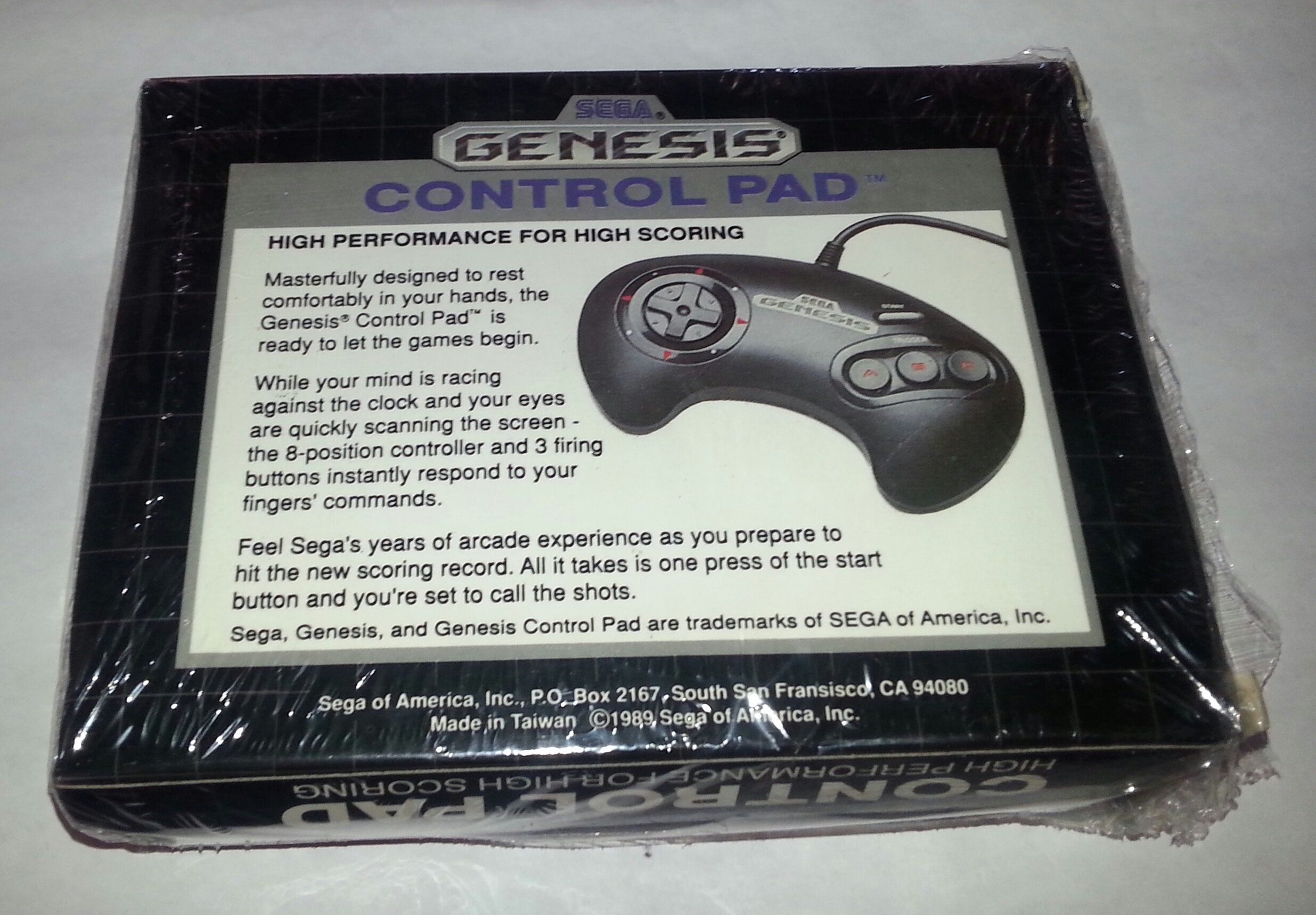 Sega Genesis Control Pad Controller Three Bottoms