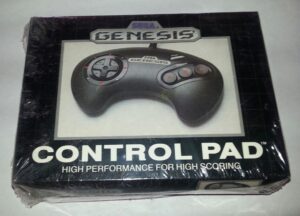 sega genesis control pad controller three bottoms