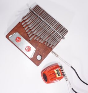 32 key shona njari electric mbira - 1/4 inch pickup - kalimba - finger piano - thumb piano ~zimbabwe