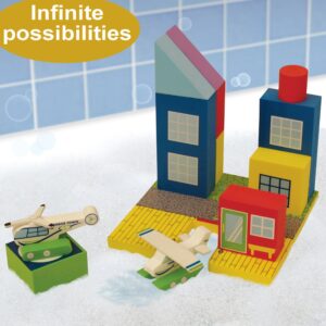 BathBlocks Floating Airport Set in Gift Box