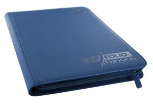 ultimate guard zipfolio 360 – 18 pocket xenoskin blue